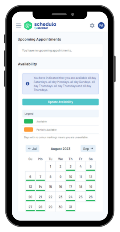 Product Announcement: Schedula Refresh - GameDay Community