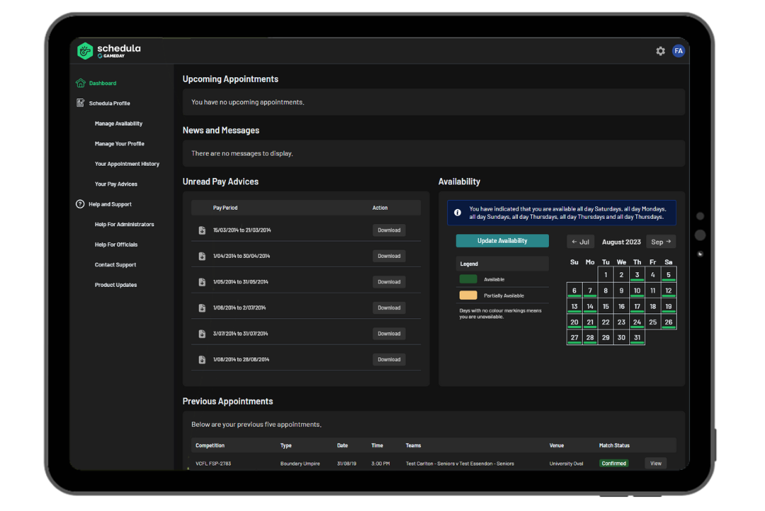 Product Announcement: Schedula Refresh - GameDay Community